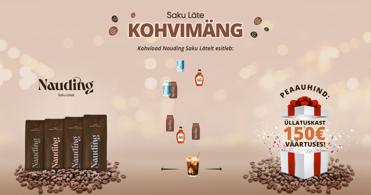 Nauding Saku Lätelt kohvimäng